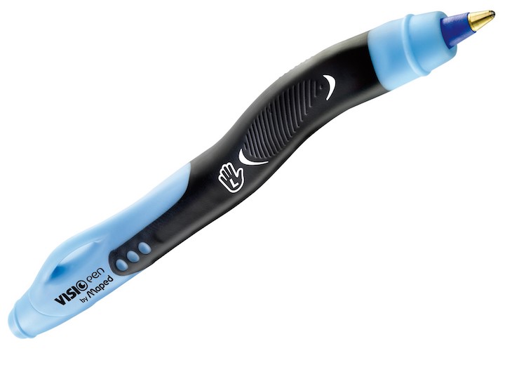 MAPED met au point le stylo pour les enfants gauchers
